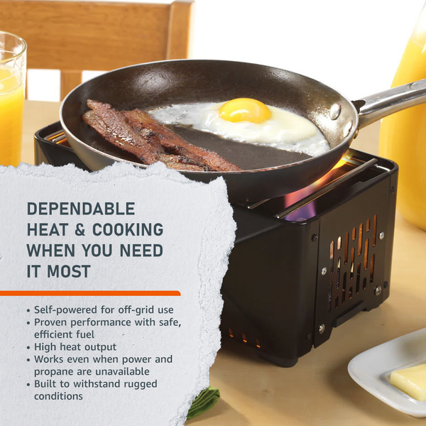 VESTA Self-Powered Indoor Space Heater & Stove by InstaFire – Emerge ...